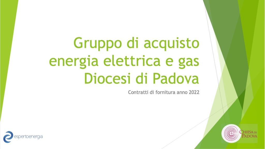 Gruppo di acquisto energia elettrica e gas - Chiesa di Padova