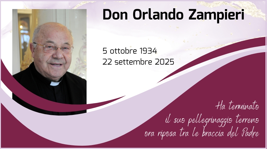 Don Orlando Zampieri riposa ora tra le braccia del Padre - Chiesa di Padova