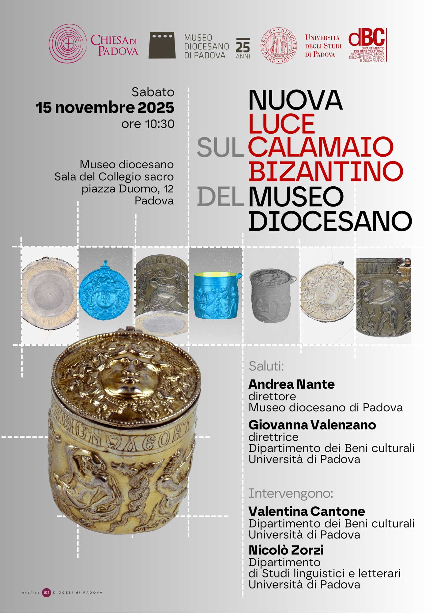 Nuova luce sul calamaio bizantino del Museo diocesano - Chiesa di Padova
